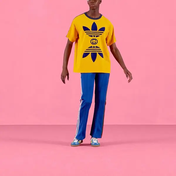 Gucci X Adidas Cotton Jersey T-shirt