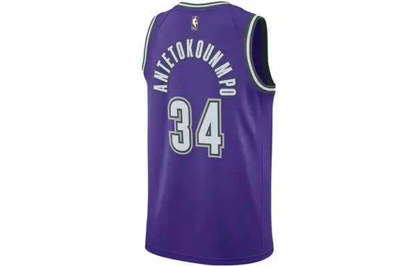 Nike Dri-fit Nba Milwaukee Bucks Giannis Antetokounmpo Hardwood Classic 2022/23 Swingman Jersey - None
