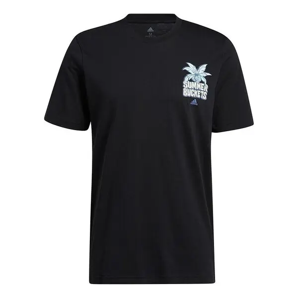 Adidas Short Sleeve Graphic Tee - Black
