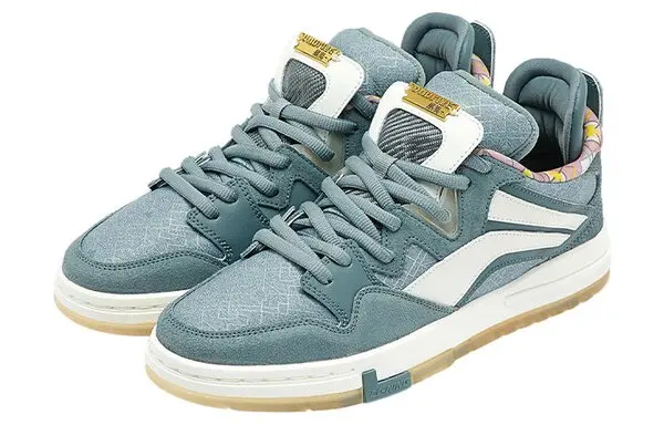 LI-NING Wave Pro Sneakers - Green/white/tan