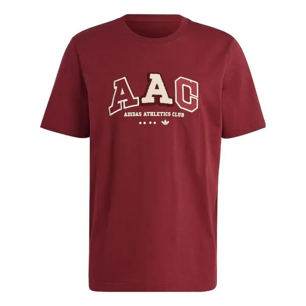 Adidas Originals Rifta Metro Aac T-shirt 'burgundy - Shadow Red