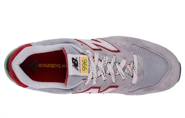 NEW BALANCE Made In Usa" Sneakers - Gray/green/red
