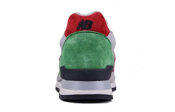 NEW BALANCE Made In Usa" Sneakers - Gray/green/red
