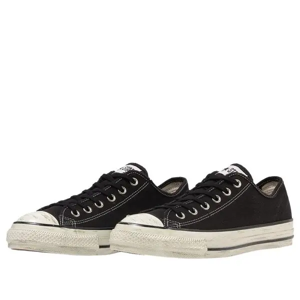 CONVERSE Chuck Taylor All Star Aged Distressed Low Top Sneakers - Black