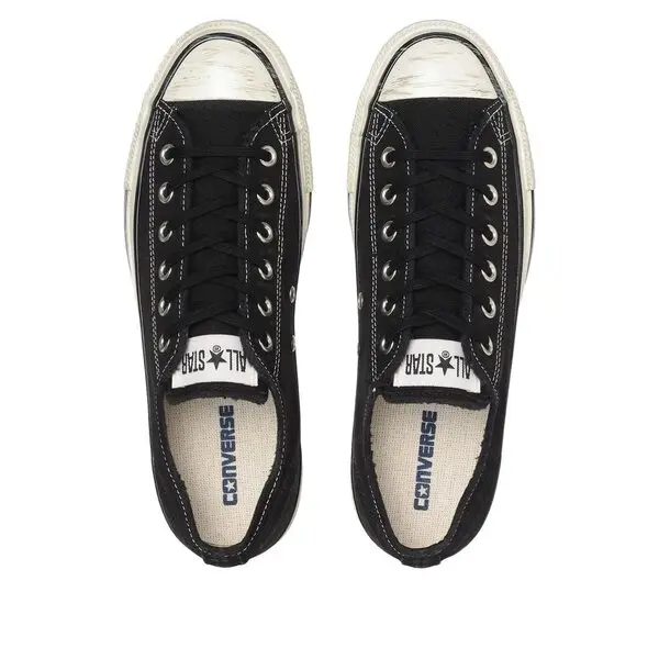 CONVERSE Chuck Taylor All Star Aged Distressed Low Top Sneakers - Black
