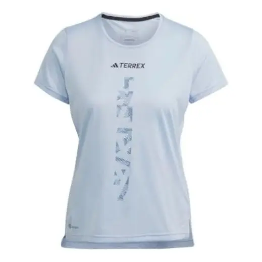 Adidas Agravic Trail Running Tee - Blue