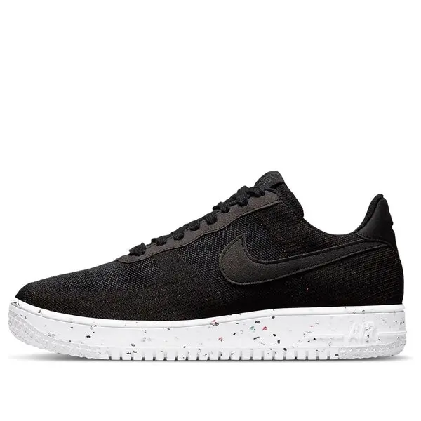 Nike Force 1 Crater Flyknit Sneakers - Black/white