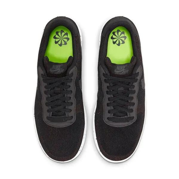 Nike Force 1 Crater Flyknit Sneakers - Black/white