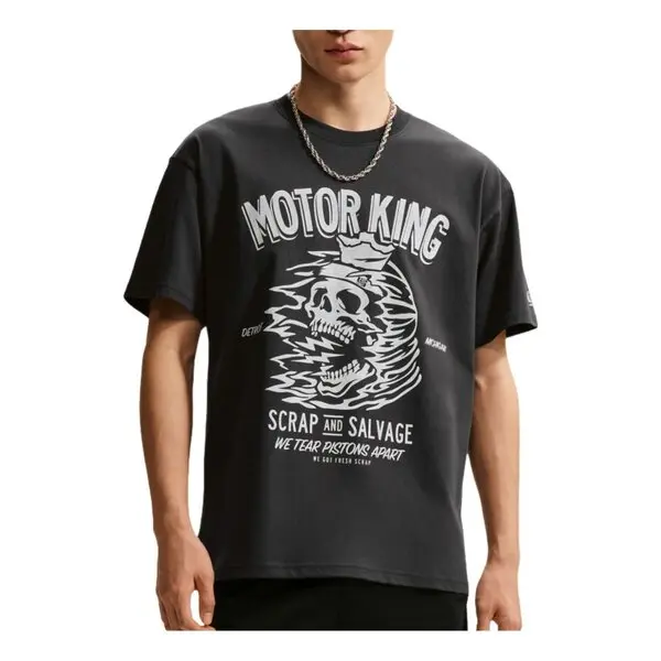 Nike Lebron T-shirt 'motor King - Off-noir