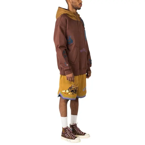 CONVERSE X Bandulu Crossover Splash Ink Embroidered Hoodie