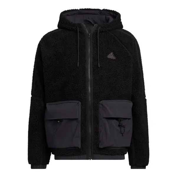 Adidas Logo Hr4440 Fleece Jacket