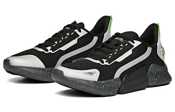 ANTA X Overwatch Training Series Sneakers 'black Silver Green
