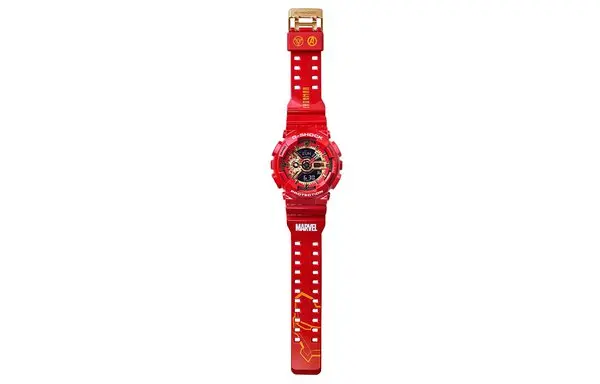Casio G-shock Analog-digital Watch - Goldred