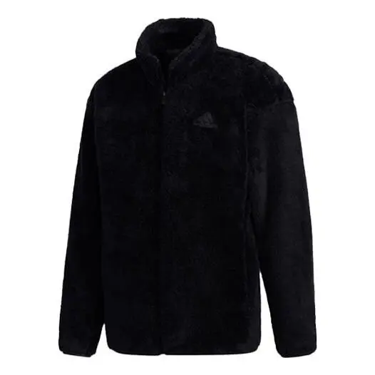 Adidas Fleece Jacket - Black
