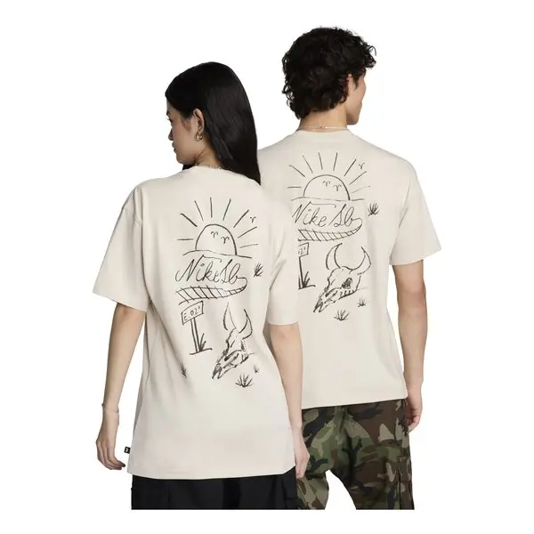 Nike Max90 Skate T-shirt - Beige