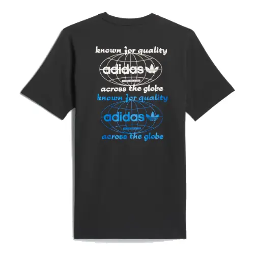 Adidas Originals Quality Graphic Short Sleeve T-shirt - Black