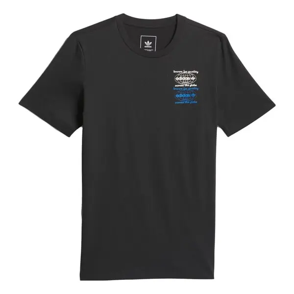 Adidas Originals Quality Graphic Short Sleeve T-shirt - Black
