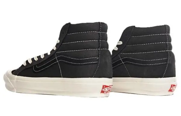VANS Og Style 138 Lx "asphalt" High Top Sneakers - Black