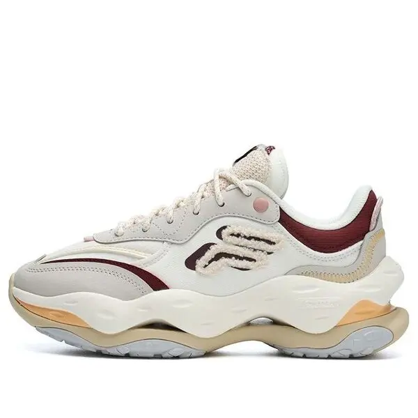 FILA FUSION Bianco 2 Lace-up Sneakers - Grey/white/red