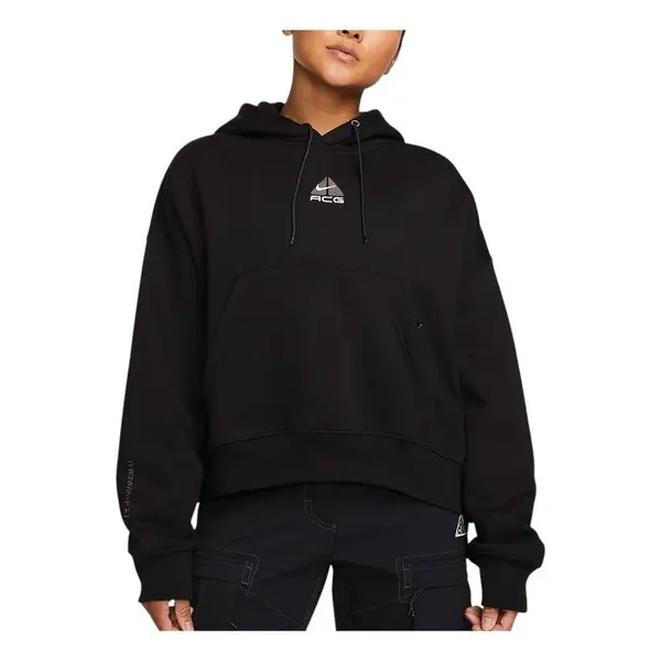 Nike Therma-fit Tuff Knit Fleece Hoodie - Black