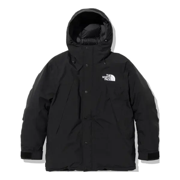 The North Face Mountain Down Jacket With Logo - Black