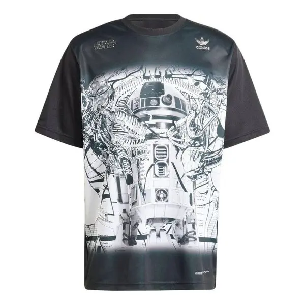 Adidas X Star Wars Nanzuka Graphic T-shirt Asia Sizing - Black