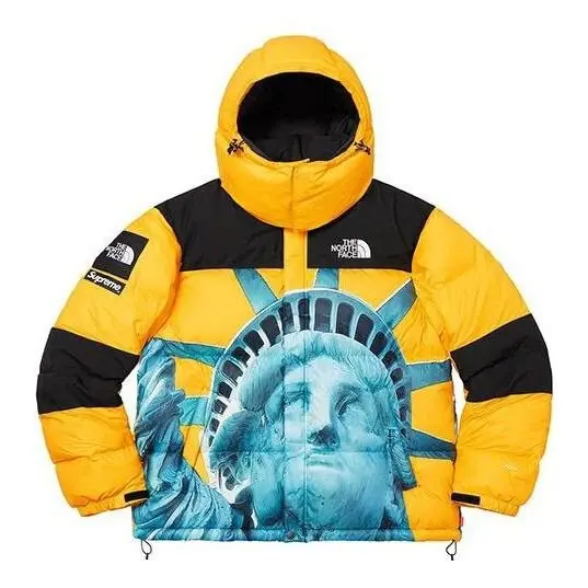 Supreme X The North Face Statue Of Liberty Mountain Jacket - Yellow