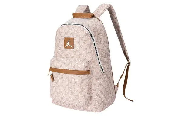 JORDAN Monogram Mini Backpack - Beige