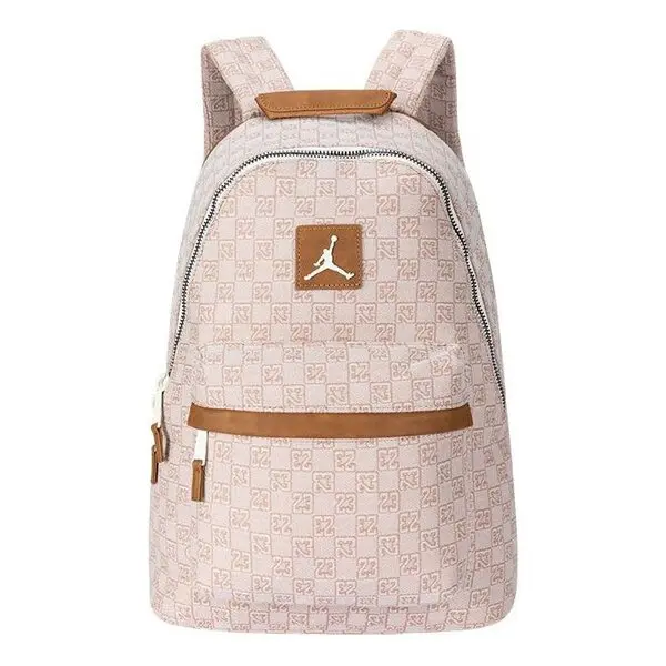 JORDAN Monogram Mini Backpack - Beige