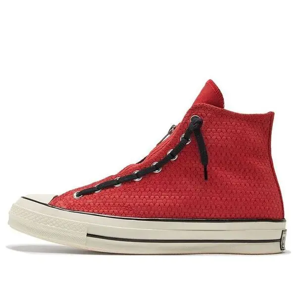 CONVERSE Chuck 70 Zip High Top Sneakers - Red/black
