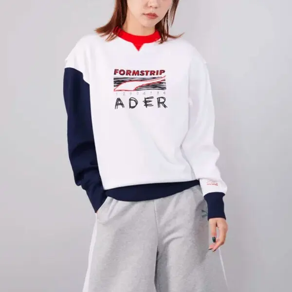 PUMA X Ader Error Crew Neck Pullover Sweatshirt
