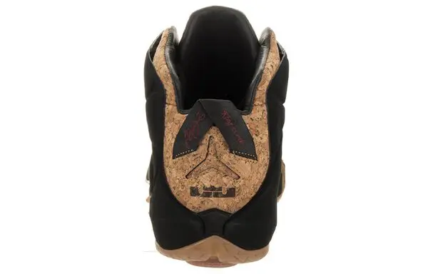 Nike Lebron 12 Ext "cork" High Top Lace-up Sneakers - Gold/yellow Gold/black