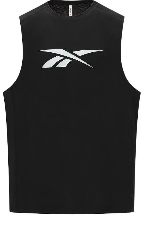 REEBOK Athletic Tank Top - Black