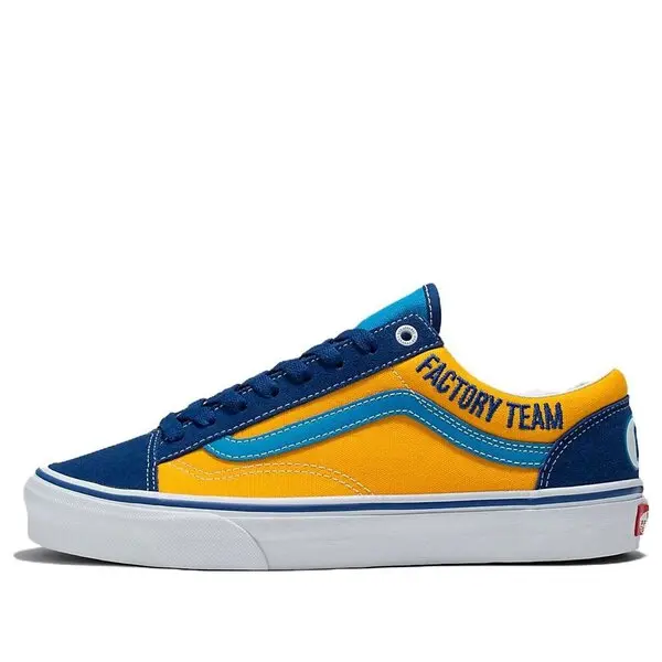 VANS Style 36 "our Legends" Low Top Sneakers - Blue/yellow