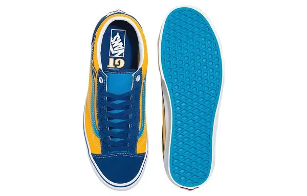 VANS Style 36 "our Legends" Low Top Sneakers - Blue/yellow