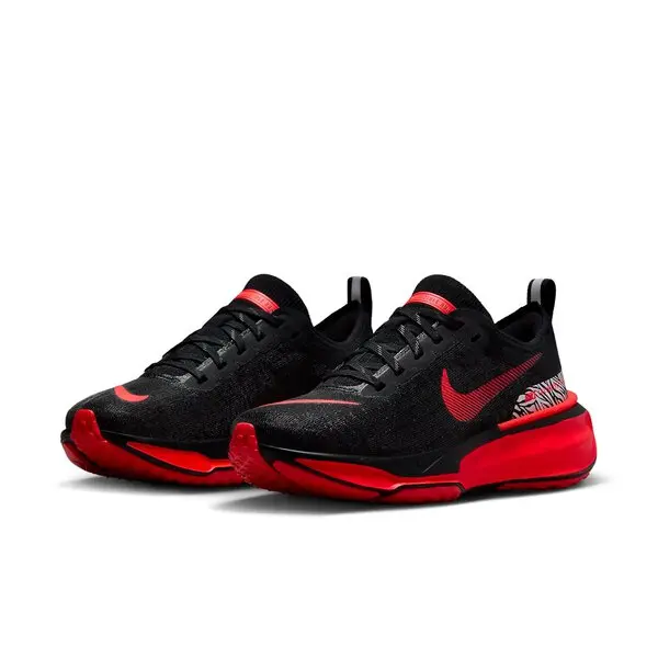 Nike Zoomx Invincible 3 Athletic Sneakers - Black/red