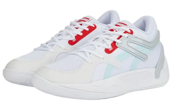 PUMA Trc Blaze Court Sneakers - Silver/white/aqua