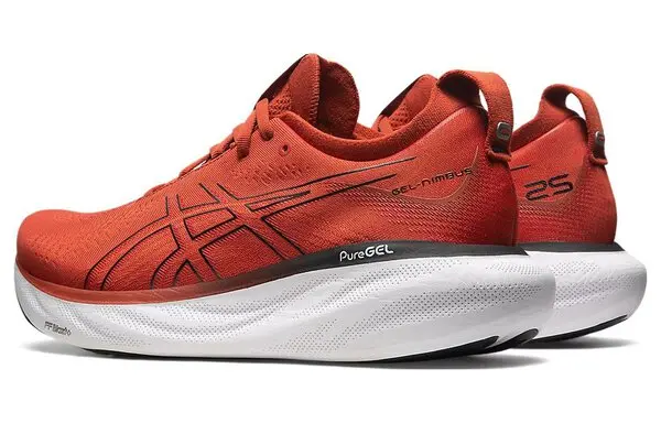 Asics Gel-nimbus 25 Athletic Sneakers - Red