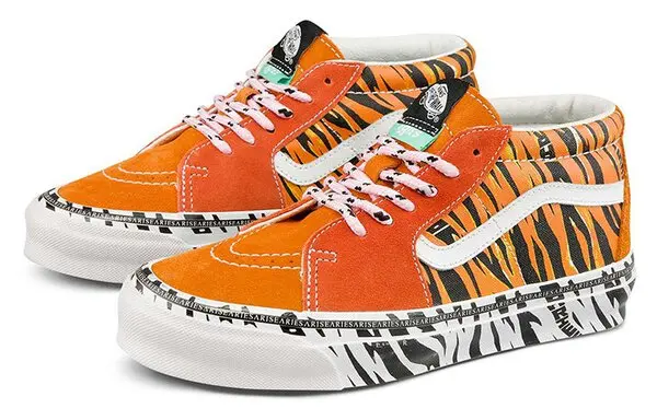 VANS Aries X Og Sk8-mid Lx "tiger Bright