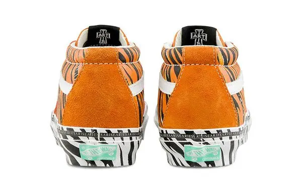 VANS Aries X Og Sk8-mid Lx "tiger Bright