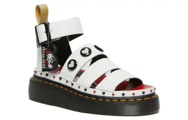 Dr. Martens Vegan Clarissa 2 Quad Betty Boop Sandals