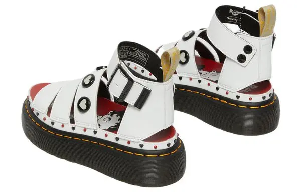 Dr. Martens Vegan Clarissa 2 Quad Betty Boop Sandals