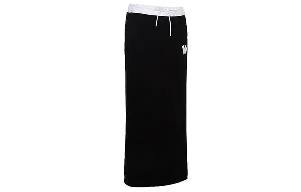 PUMA Logo Printing Half Body Long Skirt