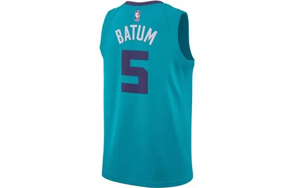 JORDAN Nba Retro Charlotte Hornets No. 5 Basketball Jersey