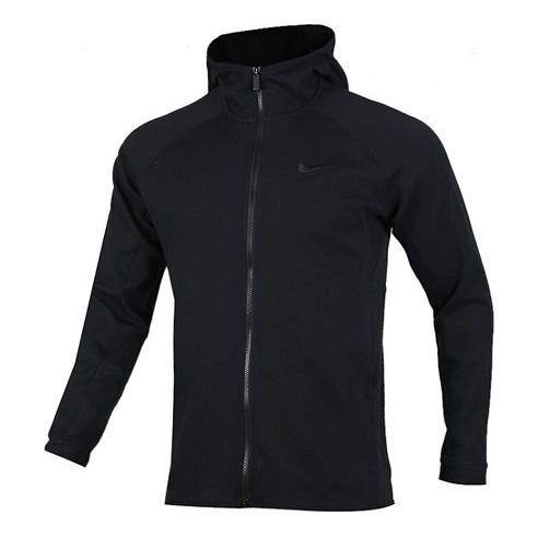 Nike As Dry Showtime Hoodie Fz - Black