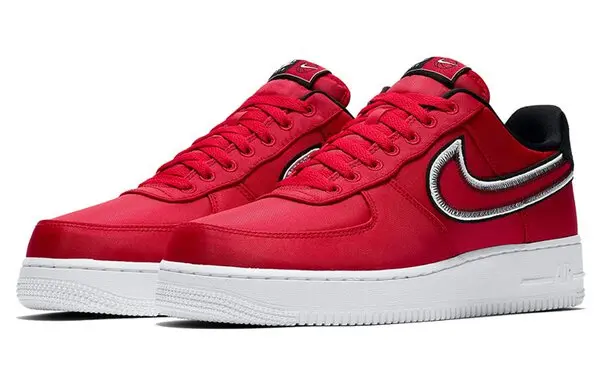 Nike Force 1 Low Sneakers - University Red/white/black