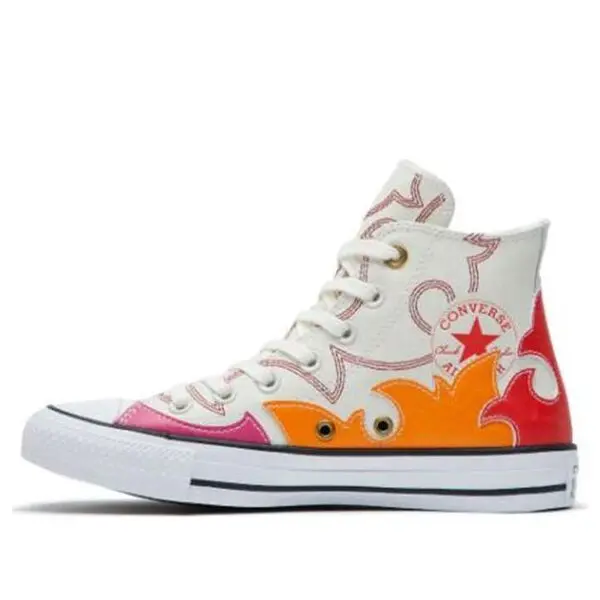 CONVERSE Chuck Taylor All Star Le High Top Sneakers - White//red