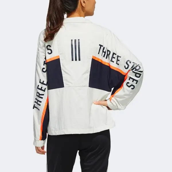 Adidas Logo Printing Stand Collar Track Jacket