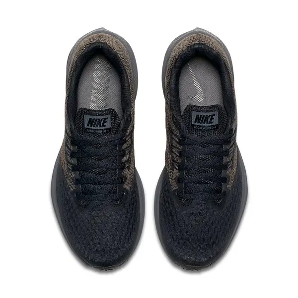Nike Zoom Winflo 4 Anthracite Lace-up Athletic Sneakers