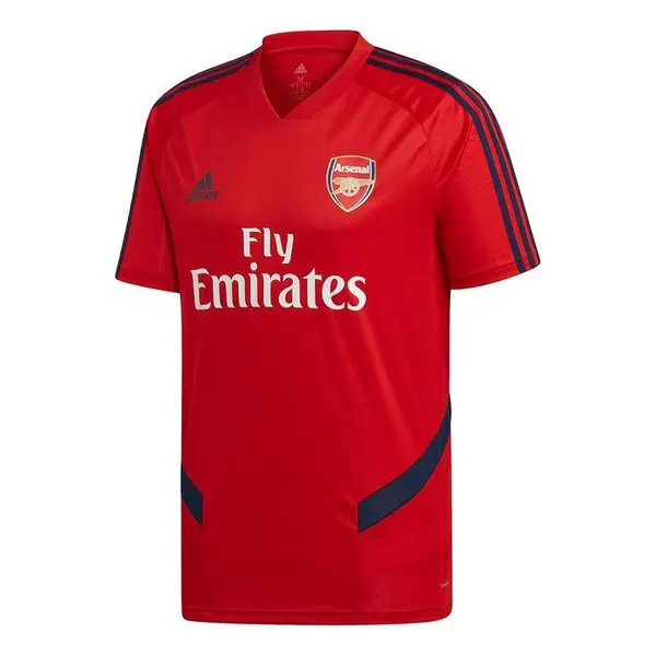 Adidas Arsenal Fc Training Short Sleeve Jersey - Red